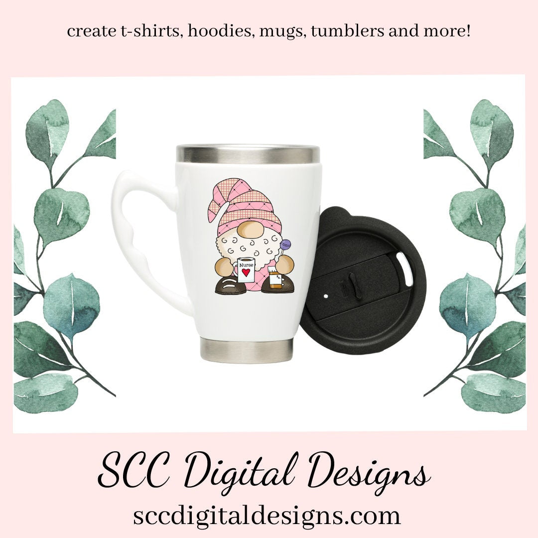 Breast Cancer Gnomes Exclusive Clipart, No 1 Doc, Nurse, Pink Ribbon ...
